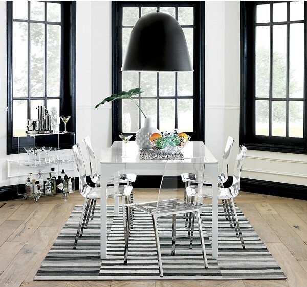 Clear Lucite Acrylic Dining Chairs - Dining Room - New York - by Clear ...