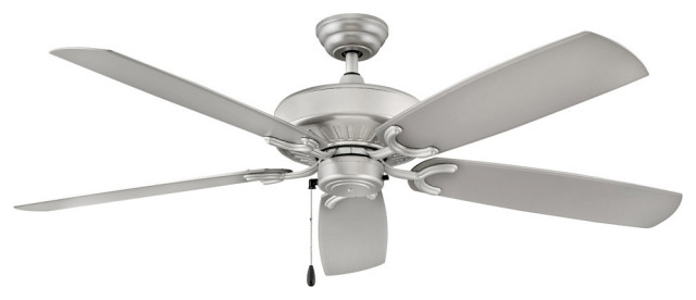 Oasis 60" Ceiling Fan in Brushed Nickel - Modern - Ceiling Fans - by ...