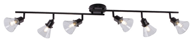 Fulton 6 Light Directional Light Bronze - Transitional - Outdoor Flood ...