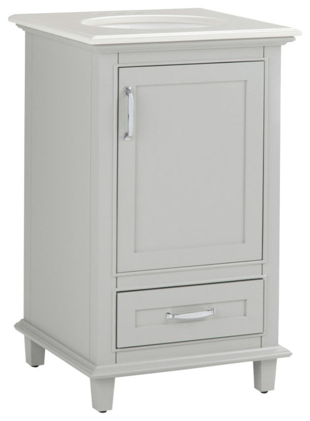 Ariana 20" Vanity, 21" - Transitional - Bathroom Vanities And Sink ...