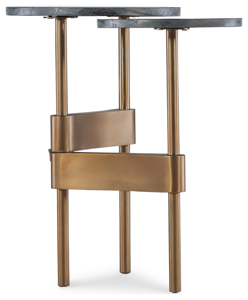 Black Marble Side Table - Contemporary - Side Tables And End Tables ...