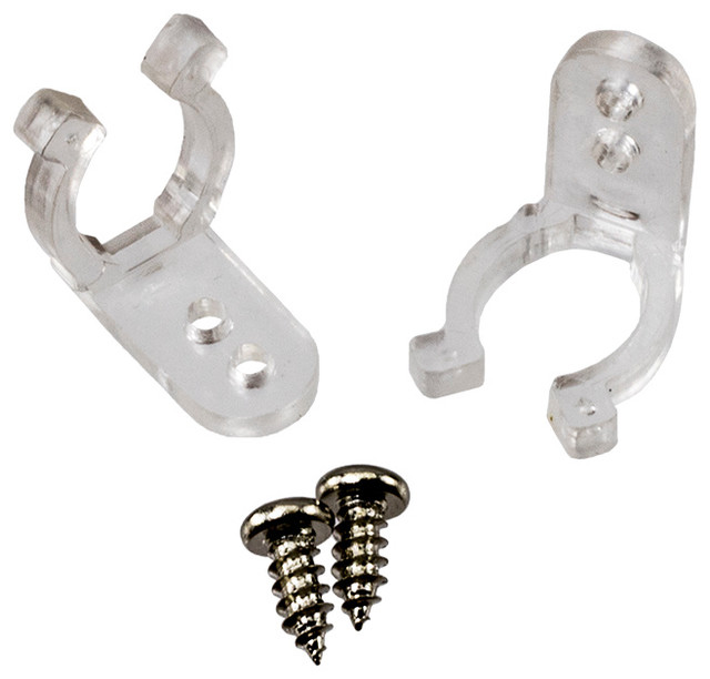 1/2 Inch Rope Light C-Style Mounting Clips, 50 Pack - Traditional ...