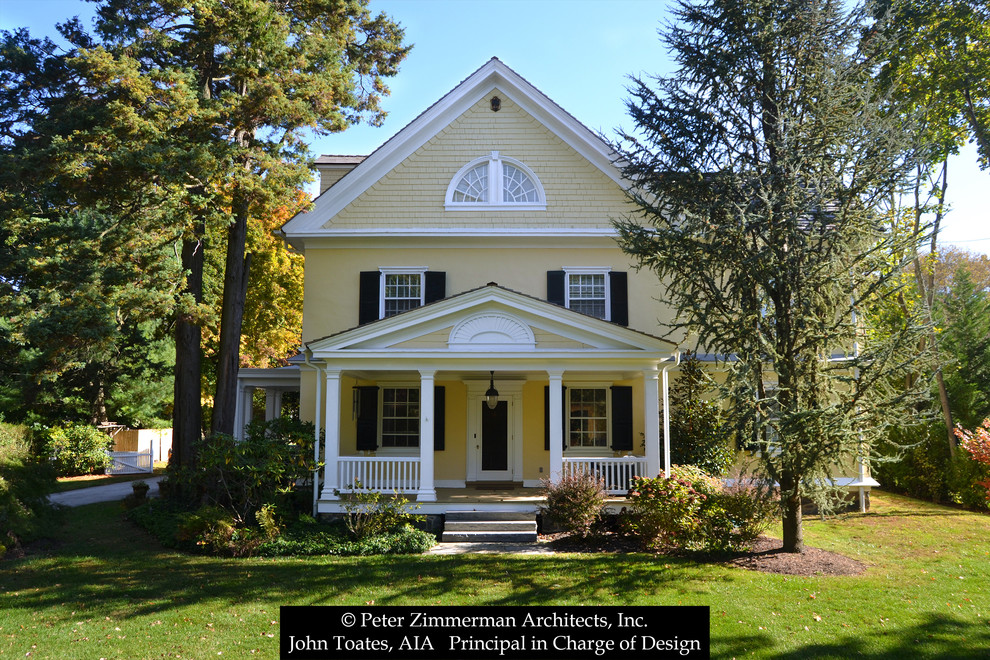 Colonial Revival Addition and Renovation - Devon, PA - Traditional ...