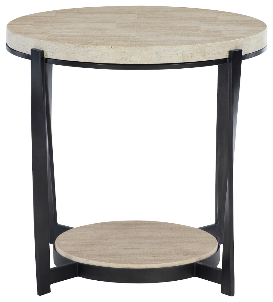 Bernhardt Berkshire Side Table, 27"W x 27"D x 25"H - Industrial - Side ...