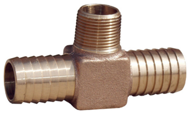 Water Source™ HT175NL Heavy-Duty Hydrant Tee, No Lead, 1" x 3/4" x 1 ...