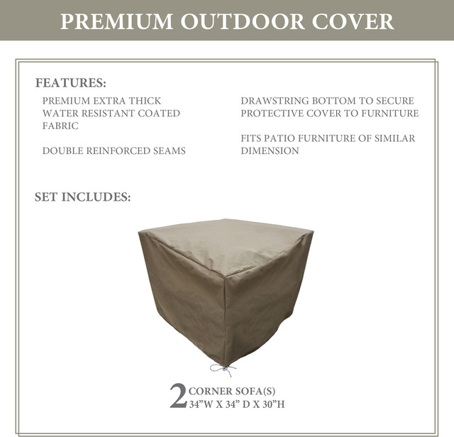 Protective Cover Set - Modern - Outdoor Furniture Covers - by ...