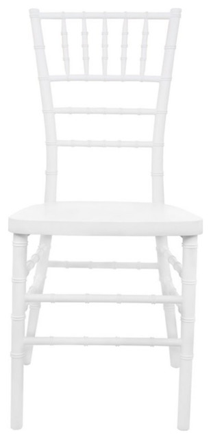 Flash Furniture Advantage Traditional Resin Chiavari Stacking Chair in ...