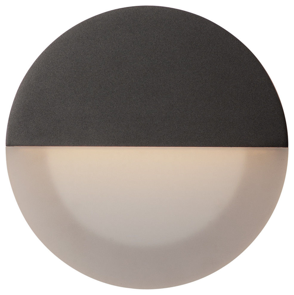 ET2 Lighting E41280-BK Alumilux: Glow LED Outdoor Wall Sconce in Black - Contemporary - Outdoor ...