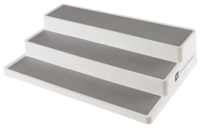 3 Tier Spice Step Shelf- Kitchen Cabinet, Countertop, Pantry Organizer ...