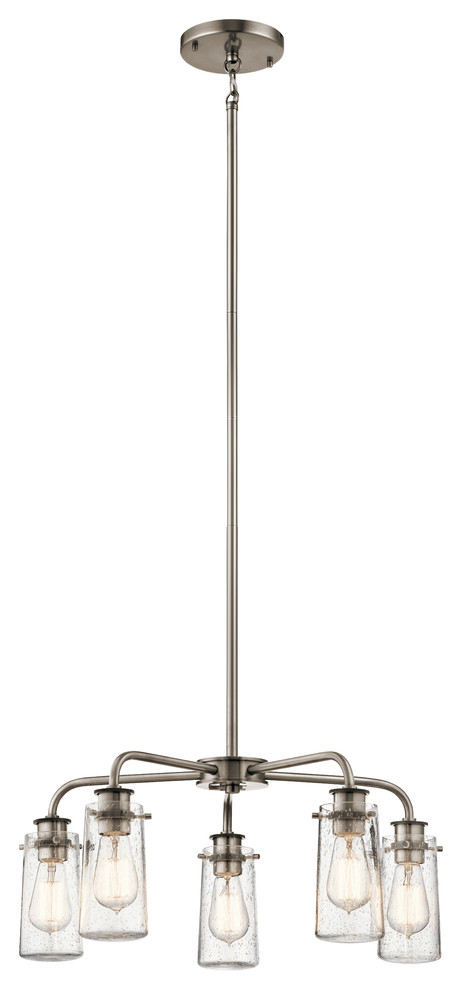 Chandelier 5-Light - Industrial - Chandeliers - by Kichler | Houzz