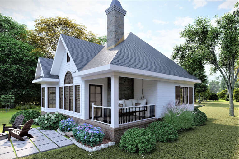 Cottage House Plan 8687-00013 - House Exterior - Atlanta - by America's ...