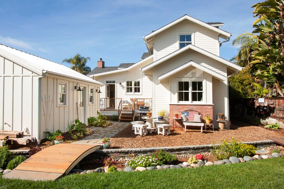 Rustic California Farmhouse - Farmhouse - Exterior - San Diego - by ...