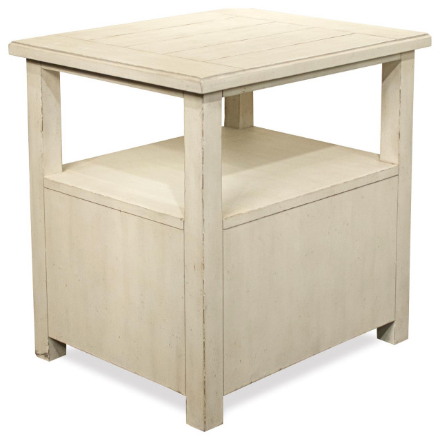 Riverside Furniture Sullivan Side Table - Farmhouse - Side Tables And ...