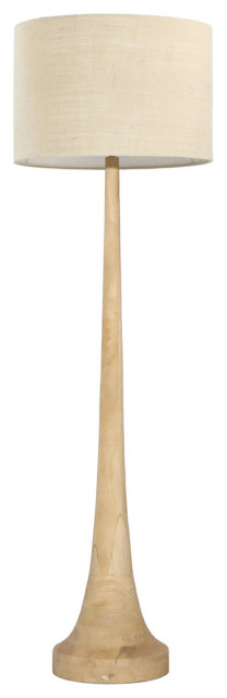 Natural Wood Floor Lamp - Beach Style - Floor Lamps - by Design Mix ...