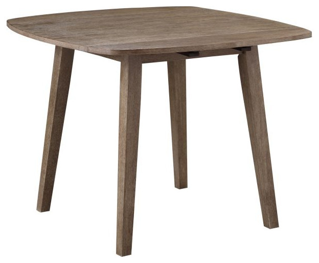 Boulder Dining Table - Barnwood Wire-Brush - Transitional - Dining ...