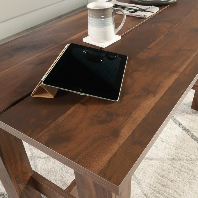 Boone Mountain Dining Table Grand Walnut - Contemporary - Dining Tables ...