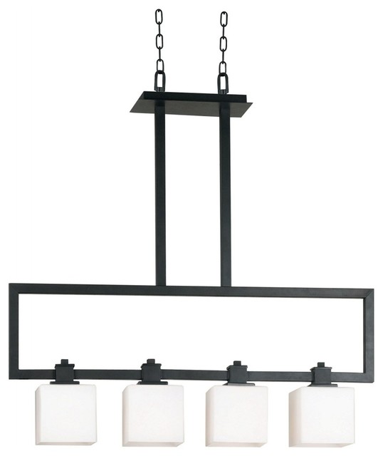 Kenroy Home Orion 4-Light Island, Bronzed Graphite Finish - 10143BRZG ...