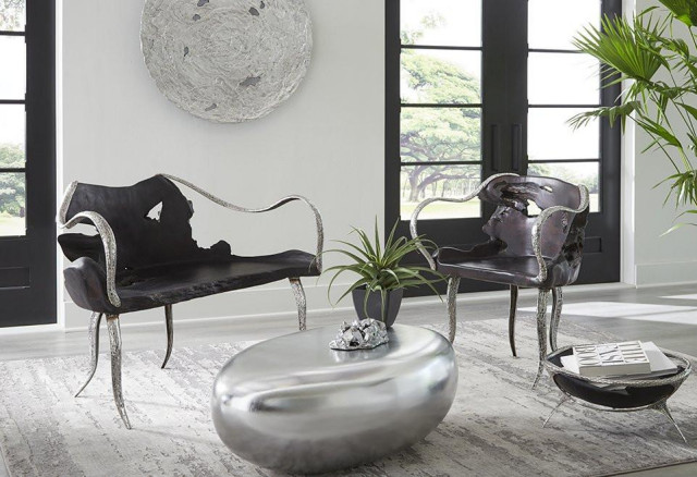 River Stone Coffee Table - Contemporary - Coffee Tables - by Lighting ...