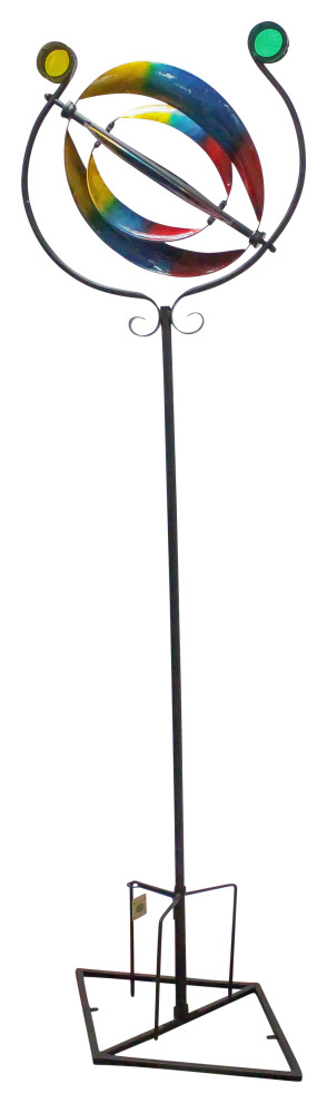 Spinner Stake Spherical - Contemporary - Garden Statues And Yard Art ...