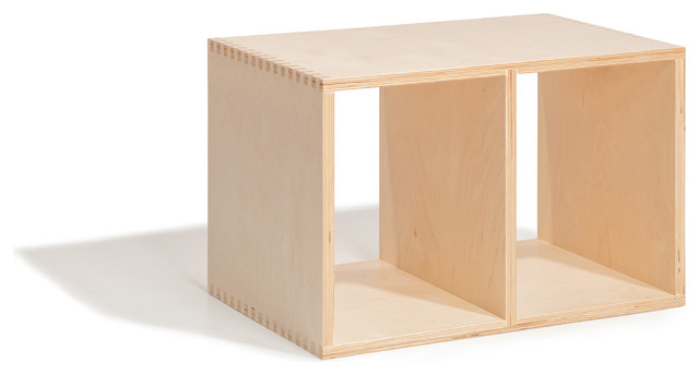 Modular Wood Shelving Cubes, Stackable B Boxes by Offi - Contemporary ...