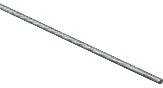 National Hardware N340-869 4000BC Steel Threaded Rod in Zinc plated ...