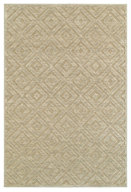 Oriental Weavers Empire 114W4 Ivory/ Gold Area Rug, 3'10"x5'5 ...