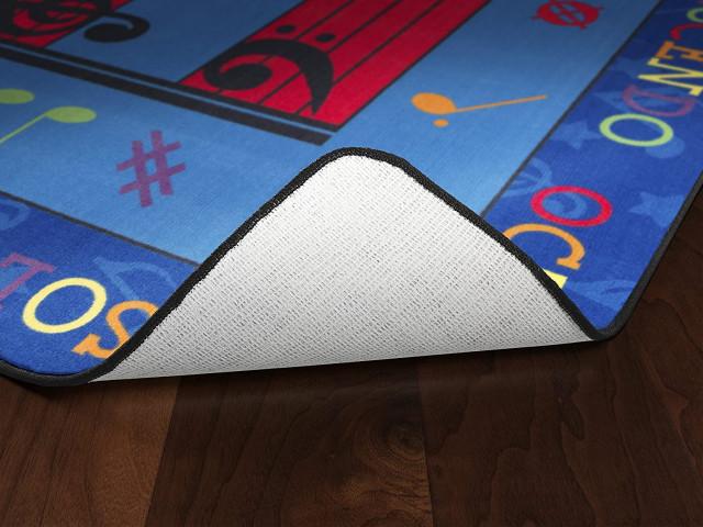 Flagship Carpets VA121-58A 10'9" X 13'2" Fun With Music Educational Rug ...