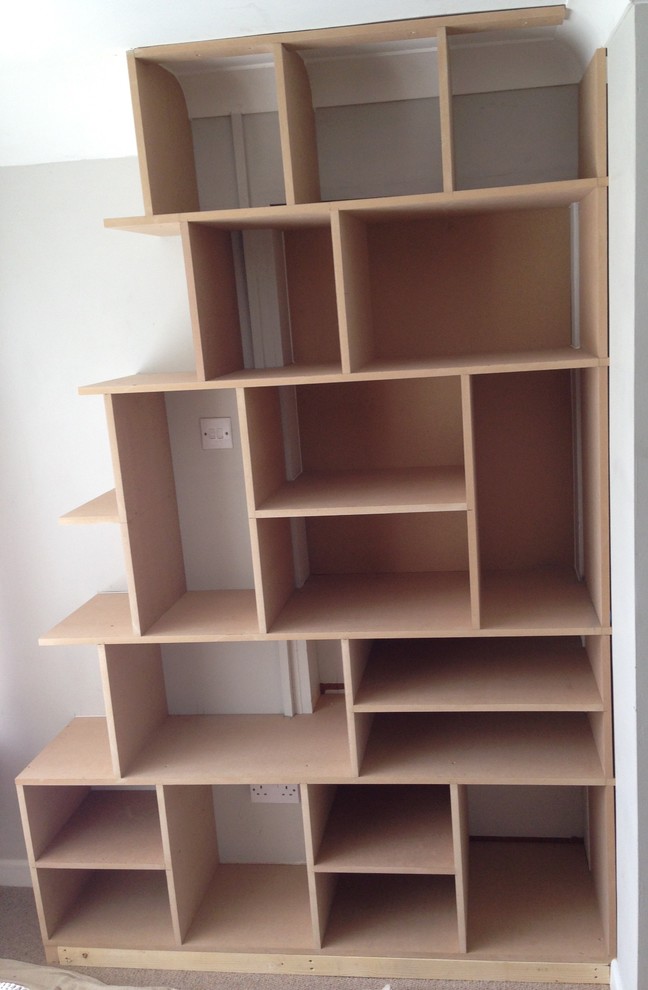 Random shelving design and build. - Modern - Wiltshire - by MBH ...
