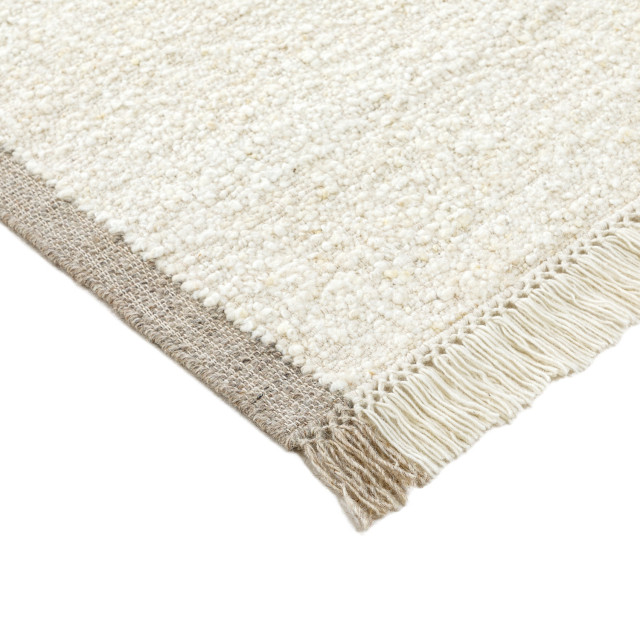 Craftsman Nomad Boucle Handmade Rug, 2'6"x8' - Transitional - Hall And ...