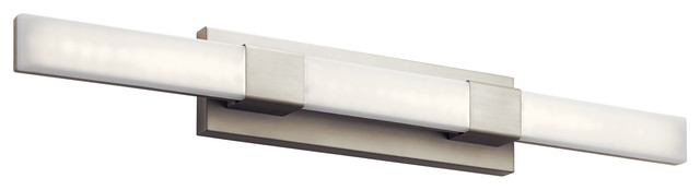 Neltev 1-Light Linear Bath Large - Contemporary - Bathroom Vanity ...