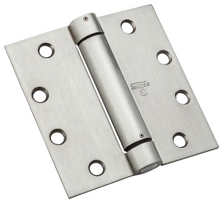 National Hardware N236-012 Adjustable Steel Spring Hinge, Satin Chrome ...