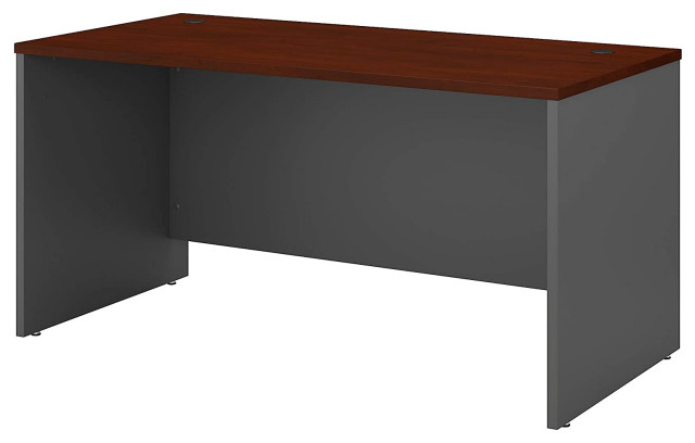 Large Desk, Rectangular Laminated Top and Wire Management Grommets ...