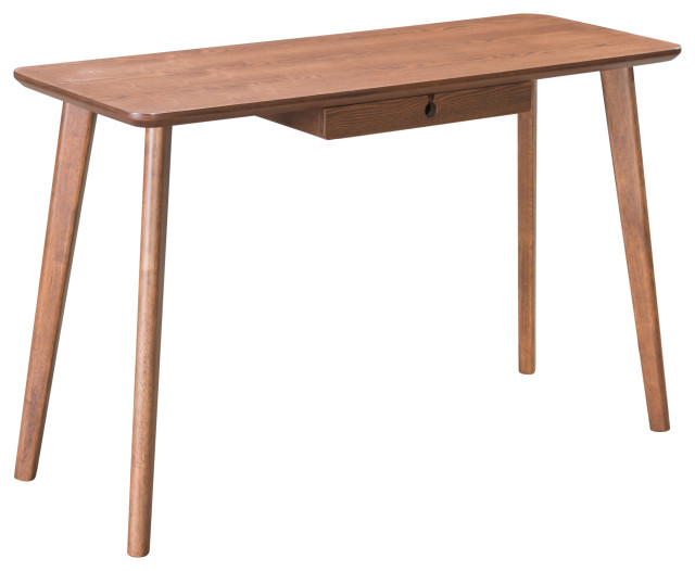Zane Desk Walnut - Midcentury - Desks And Hutches - by Beyond Design ...
