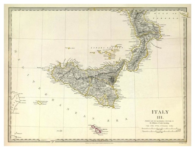 "Italy III, 1830" Paper Art, 42"x32", 42"x32" - Contemporary - Prints ...