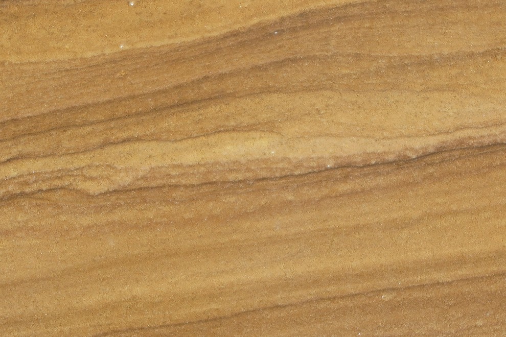Teakwood Sandstone Tiles, Polished Finish, Sample - Traditional - Wall ...