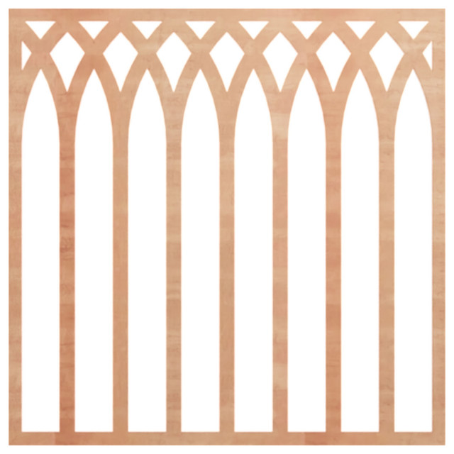 Extra Small Cedar Park Decorative Fretwork Wood Wall Panels, Alder ...