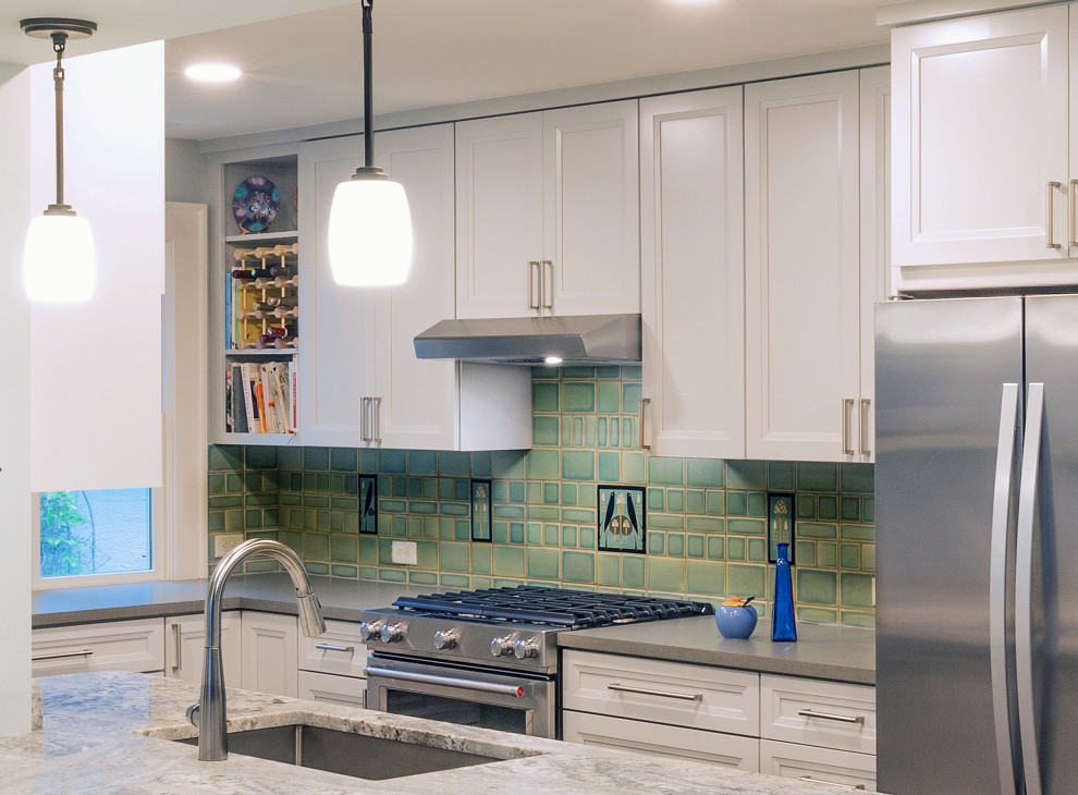 Olivia Bungalow Redux - Transitional - Kitchen - Detroit - by Custom ...