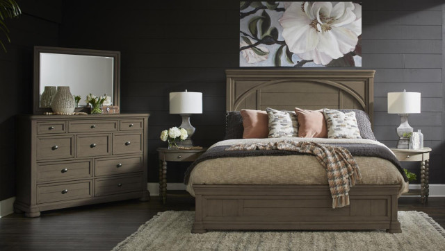 Trisha Yearwood Home Nashville TYB Complete Panel Bed, Queen ...