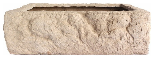 Anderson Teak PL-R3310 Stone Alpine Planter - Transitional - Outdoor ...