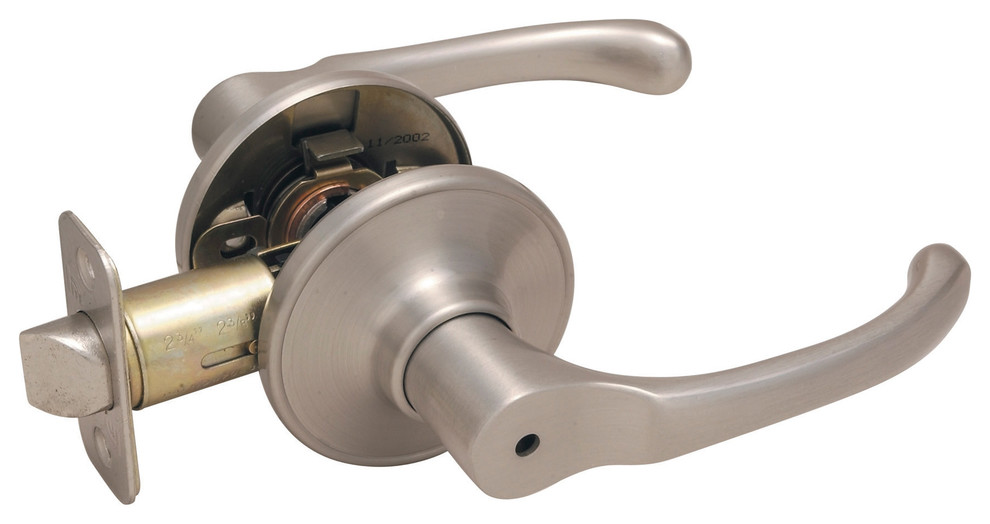 Greystone Lever Privacy Door Handle - Transitional - Door Levers - by ...