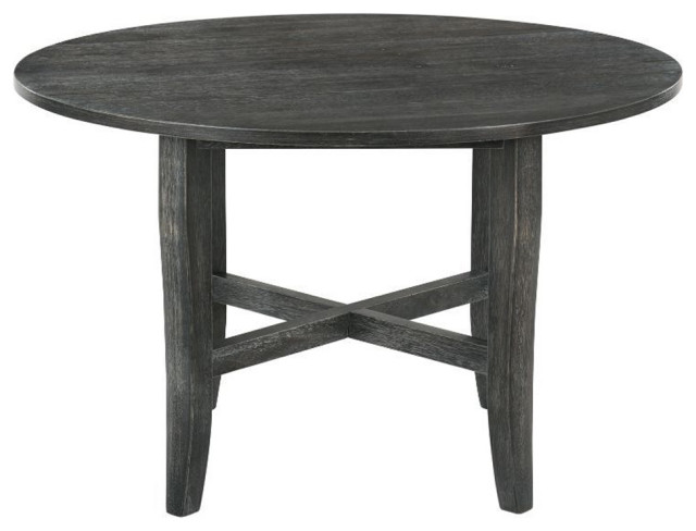Kendric Dining Table, Rustic Gray - Farmhouse - Dining Tables - by Acme ...
