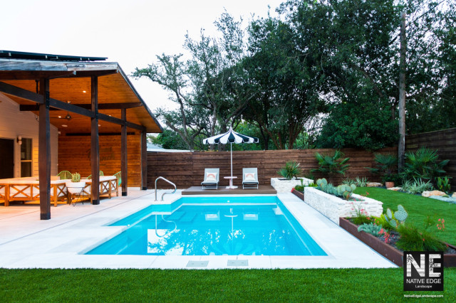 Mid-Century Ranch Makeover - American Southwest - Garden - Austin - by ...