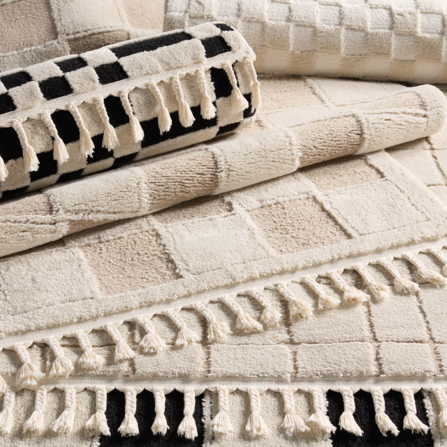 Vibe by Jaipur Living Nicia Geometric Cream/Beige Area Rug, 10'3"X14 ...