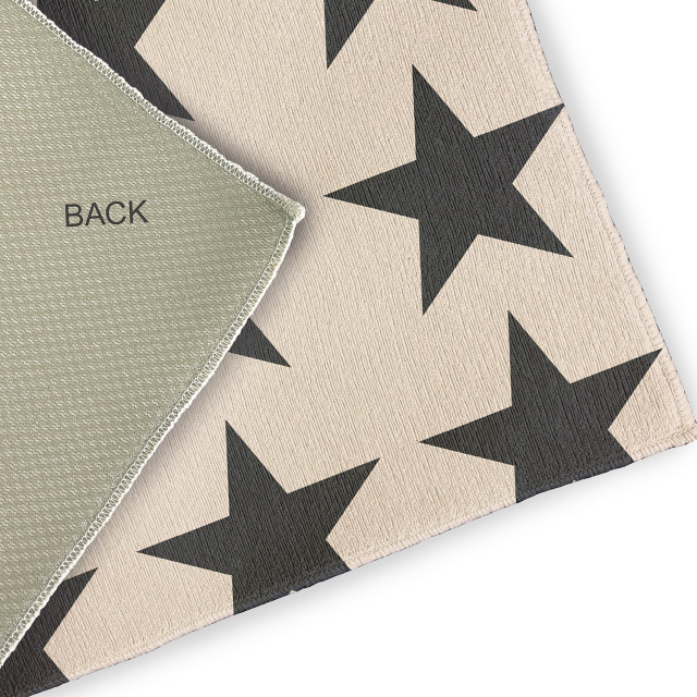 Stars Americana Chenille Area Rug, 4'x6' - Contemporary - Outdoor Rugs ...
