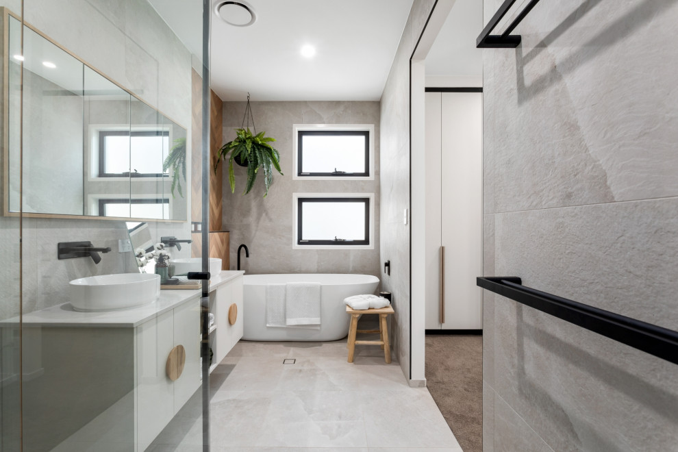 MSN Homes Griffin display home - Contemporary - Bathroom - Brisbane ...