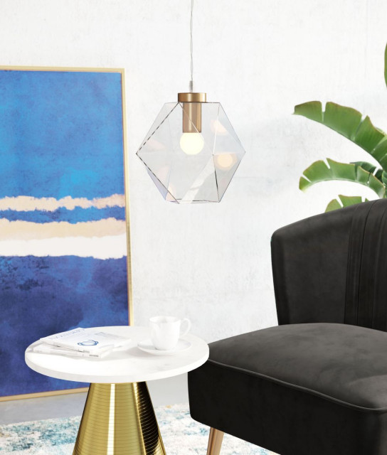Jenny Ceiling Lamp Brass - Transitional - Pendant Lighting - by First ...