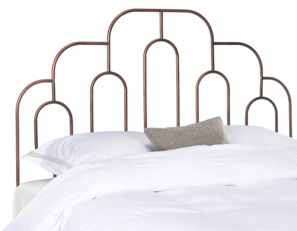 Safavieh Paloma Metal Retro Headboard, Full - Transitional - Headboards ...