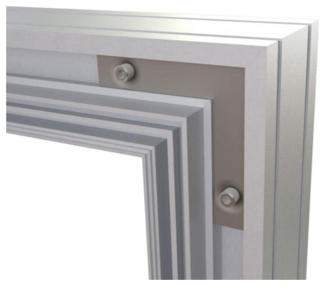 Hidden Door|0010 Light Oak with Black Hidden Frame| Frameless Doors ...