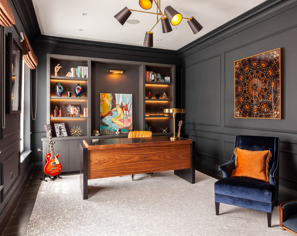 Stylish bespoke home office - Modern - Home Office - Surrey - by ...