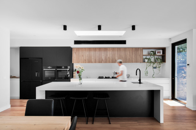 Robinson House - Contemporary - Kitchen - Melbourne - by R ARCHITECTURE ...